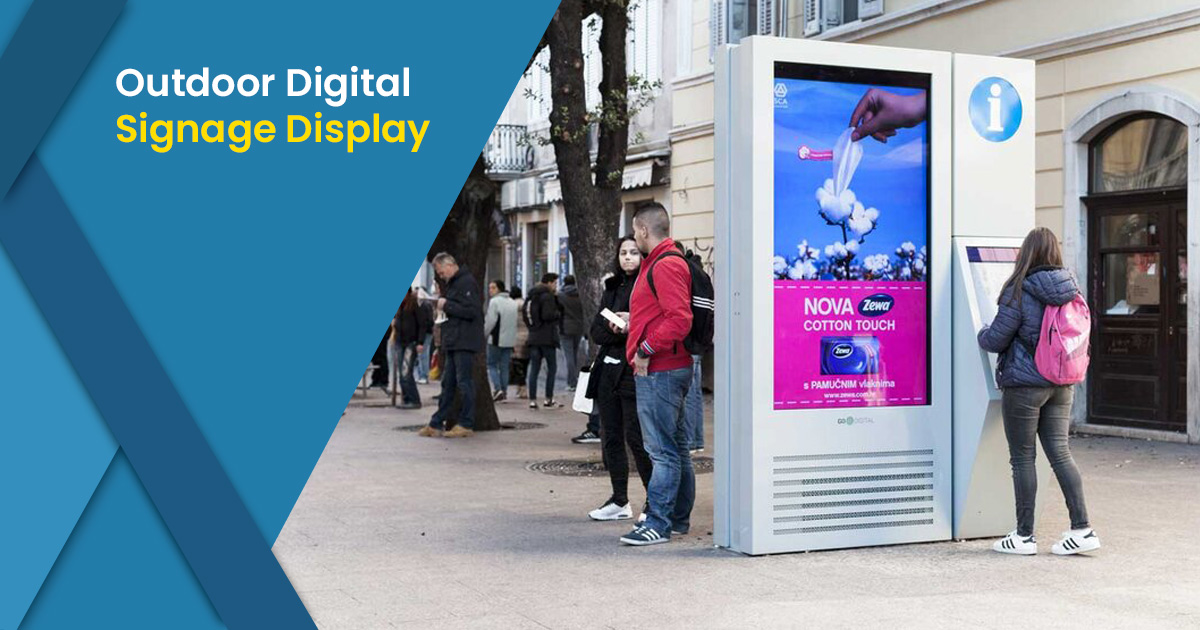 Outdoor Digital Signage Display Kiosk | Ultimate Guide
